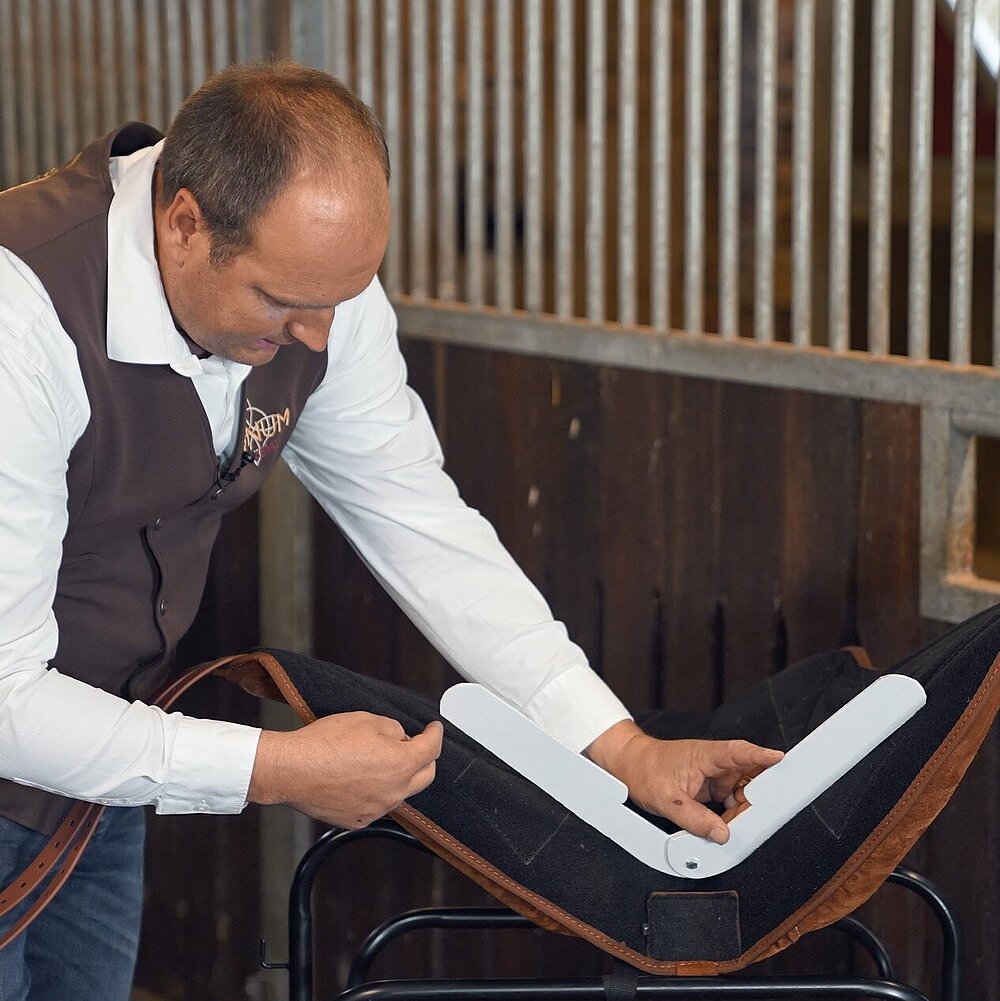 Das neue Paddle Fitting System - Signum Sattelservice